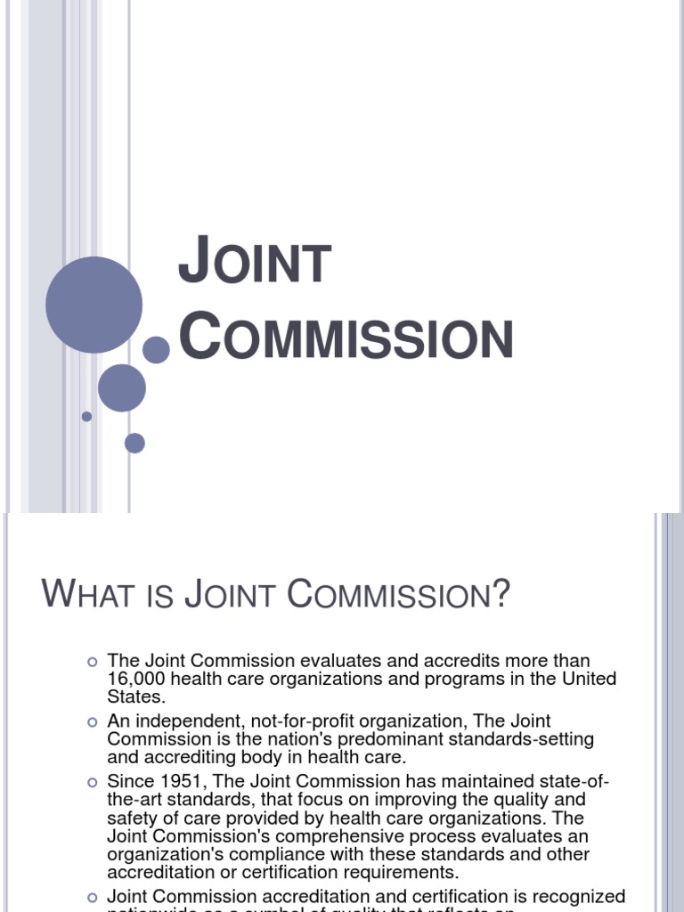 Jointcommission | PDF | Joint Commission | Patient