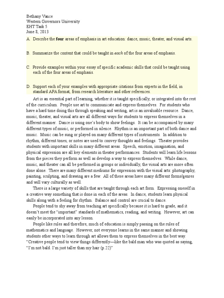 Task 5 | PDF | Language Arts & Discipline | Foreign Language Studies