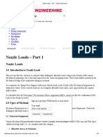 Allowable Nozzle Loads | PDF