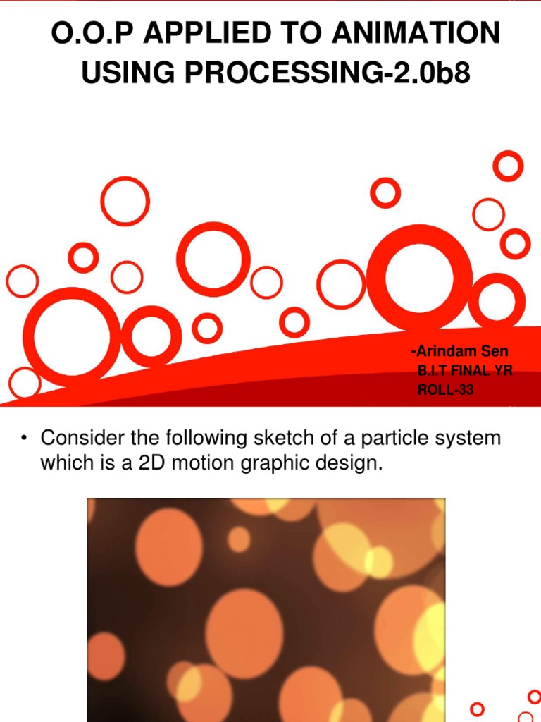 Oop Animation Processing | PDF | Java (Programming Language) | Object ...