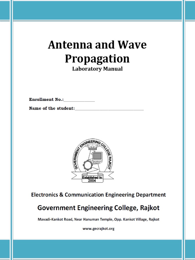 Antenna Manual | PDF | Lens (Optics) | Polarization (Waves)