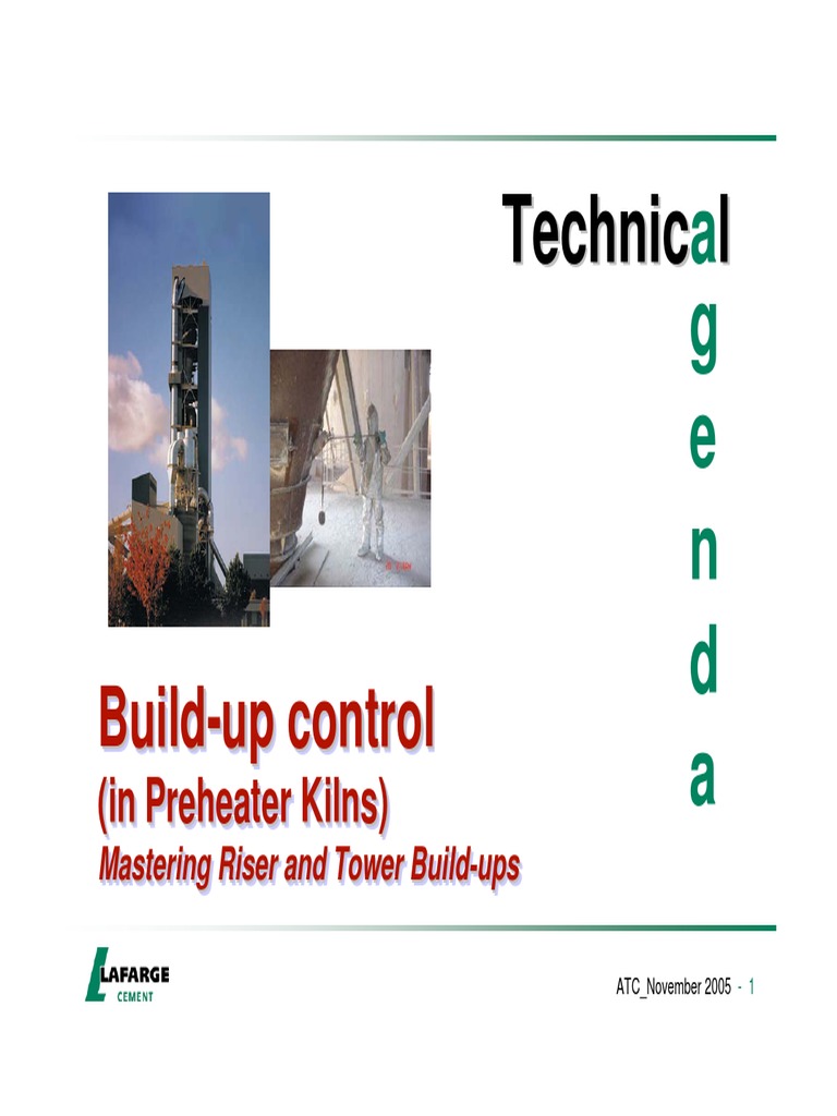 Mastering Preheater Kiln Build-up Control | PDF | Chemistry | Nature