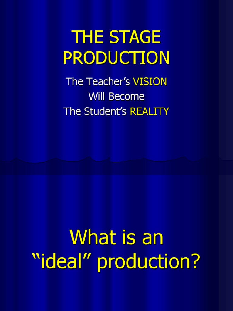 10 Basic Steps For Stage Production | PDF | Theatre | Microphone