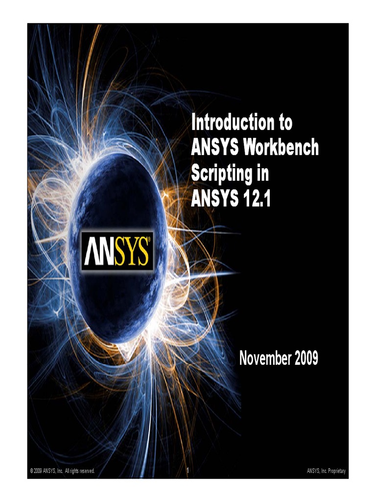 Ansys Workbench Scripting | PDF