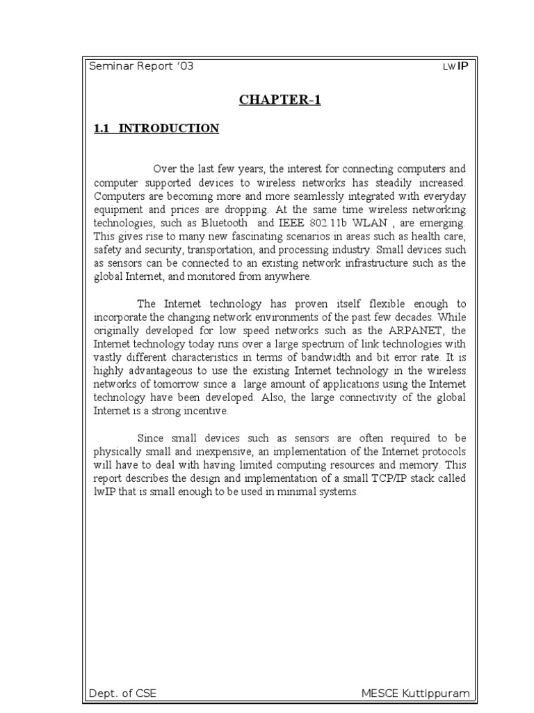 Iwip | Download Free PDF | Transmission Control Protocol | Internet ...