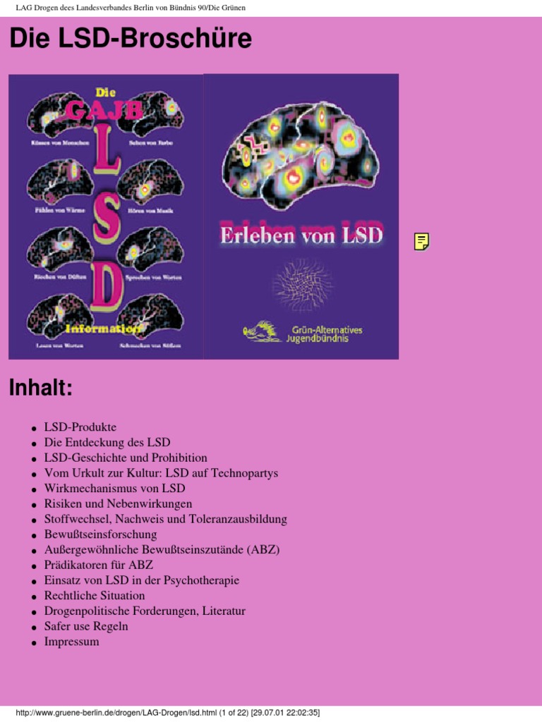 (E-Book - German) Die LSD Broschuere | PDF