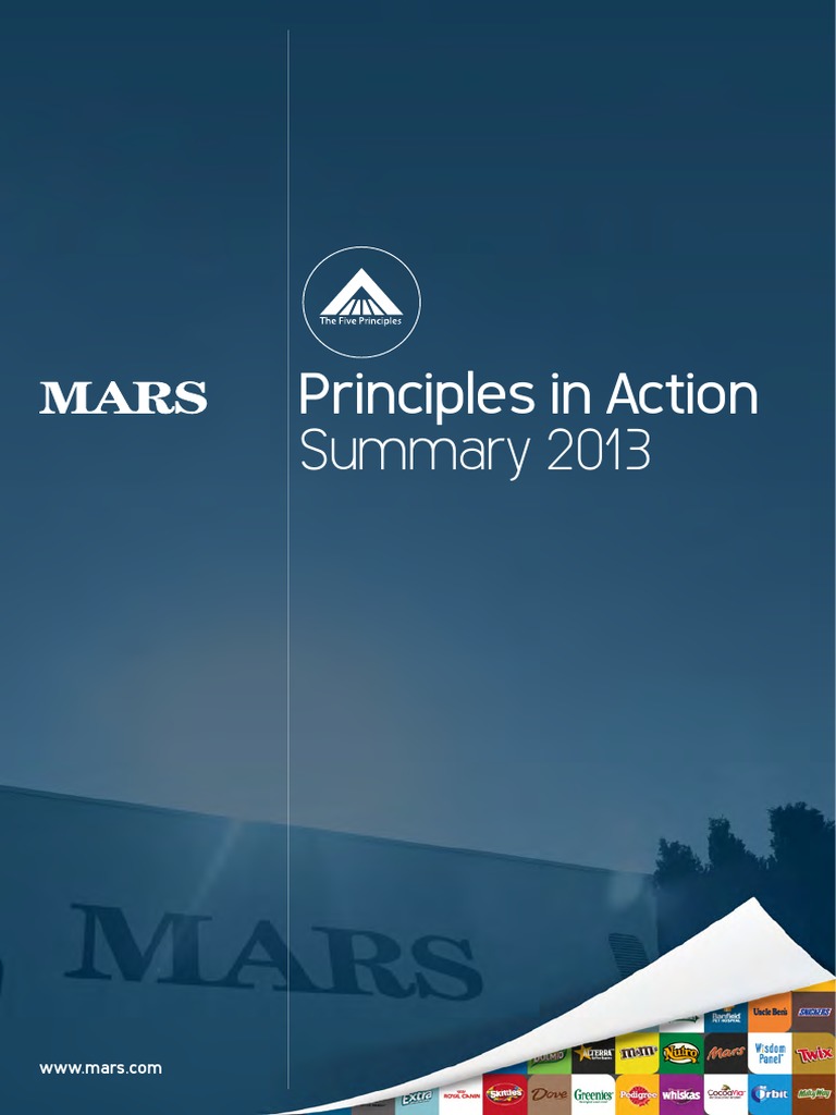 Mars 'Principles in Action' Highlights 2013 en Report | Sustainability ...