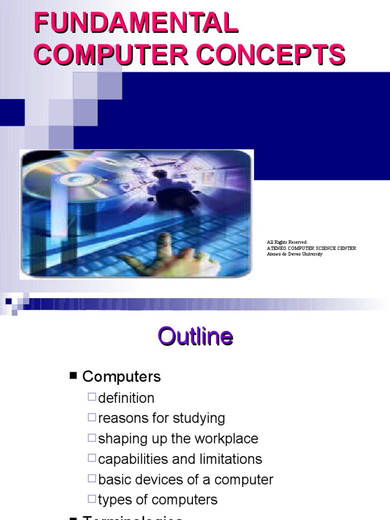 All Rights Reserved: Ateneo Computer Science Center Ateneo de Davao ...