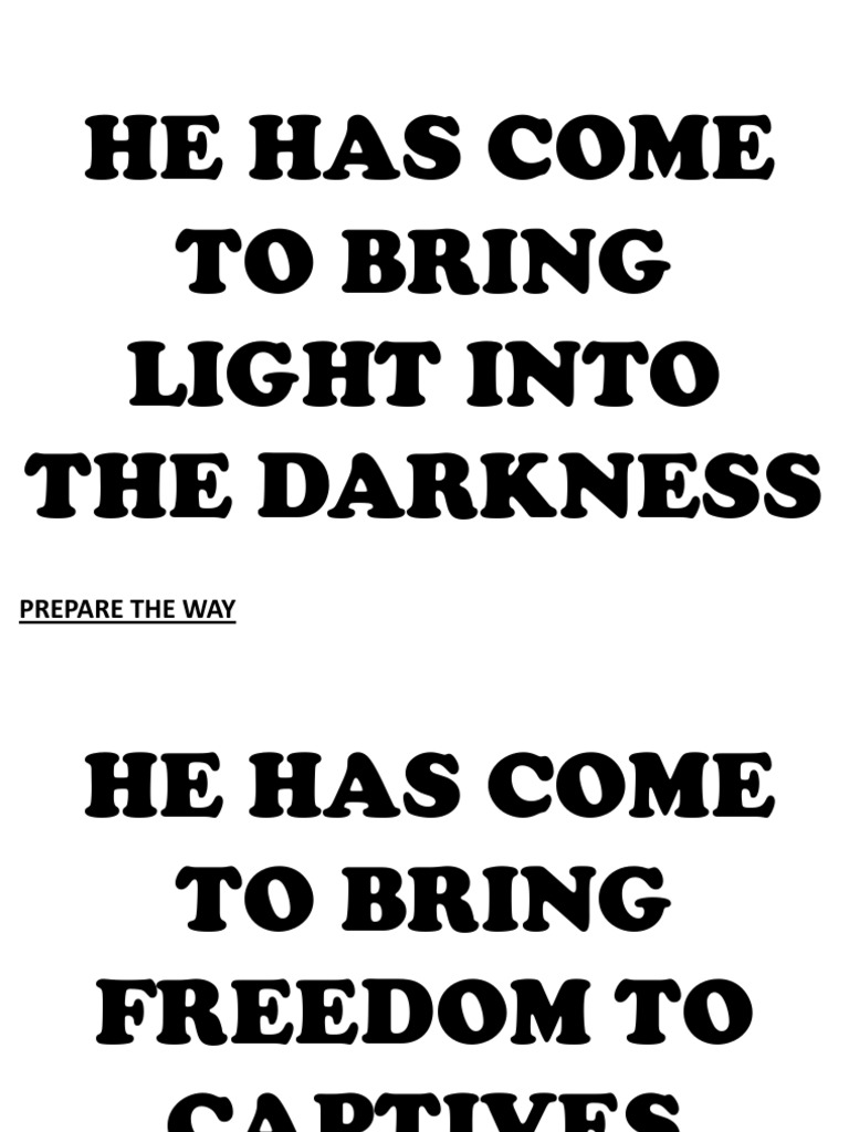 Prepare The Way | PDF | Foreign Language Studies | Religion & Spirituality