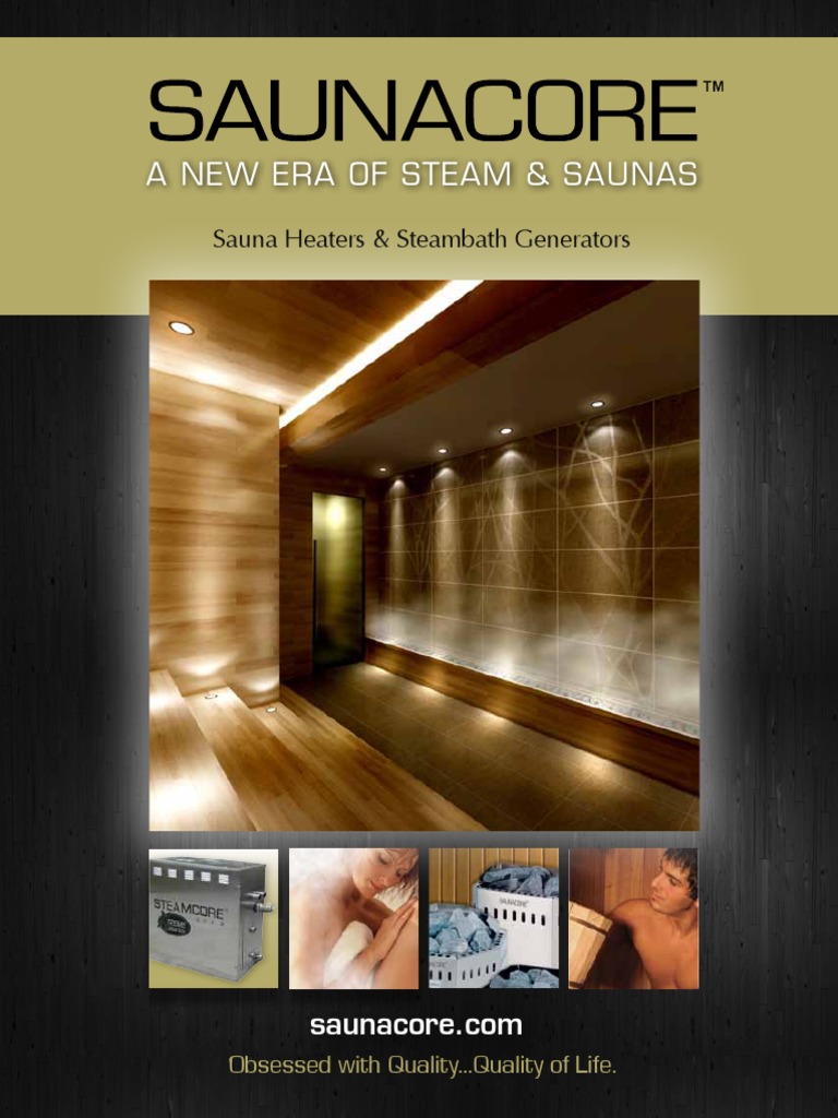 Saunacore Heater Brochure | PDF | Stove | Hvac