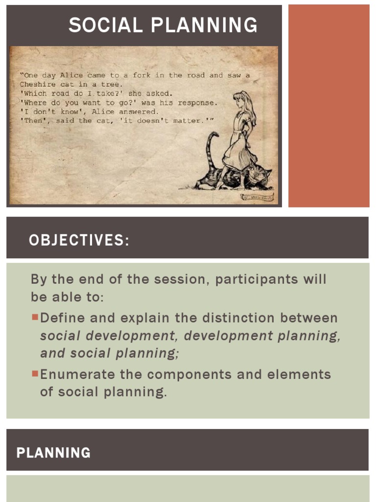 A Comprehensive Guide to Social Planning: Defining Concepts, Components ...