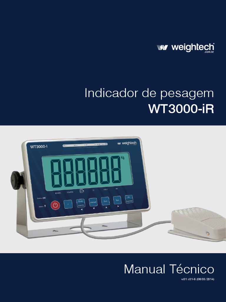 Weightech WT3000-IR ManualTecnico BRA | PDF | Parâmetro (programação de ...