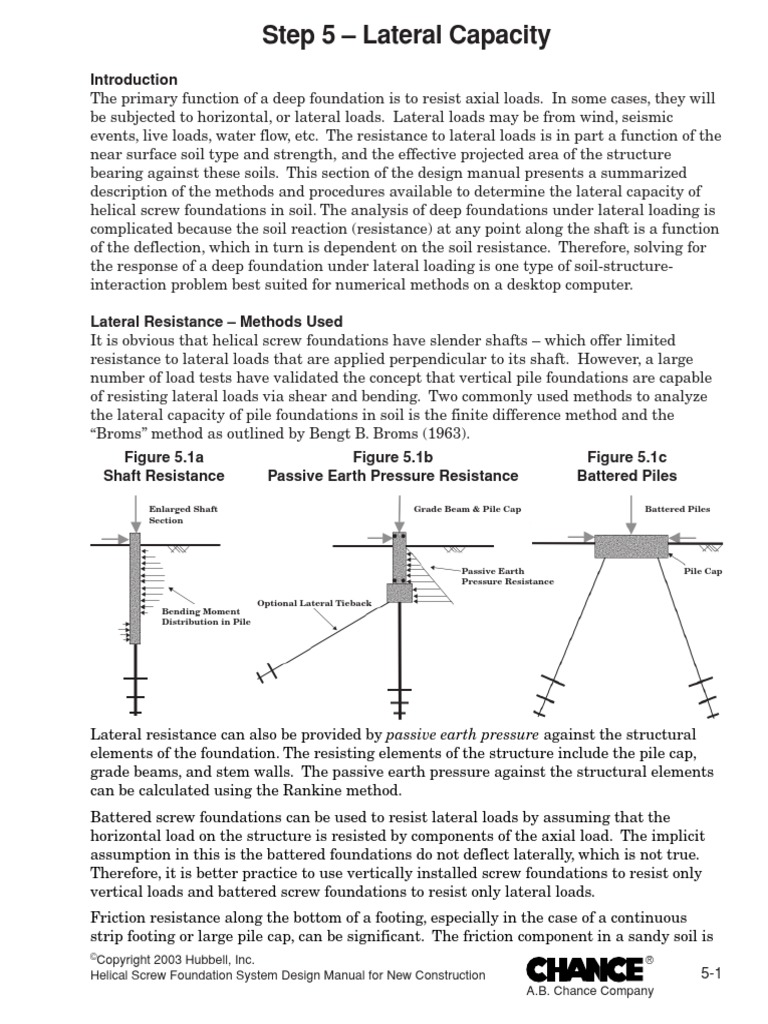 Step5-Lateral Capacity PDF | PDF