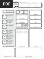 Lancer - Character Sheets | PDF