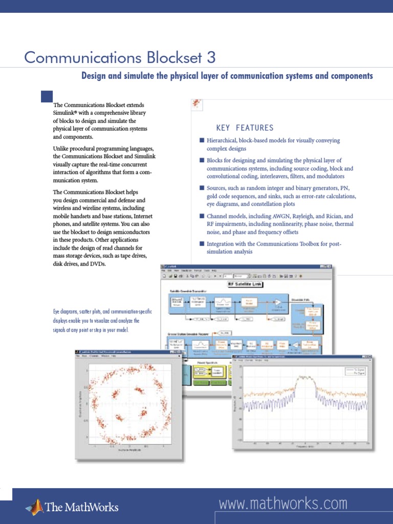 Communications Blockset 3.5 | PDF | Forward Error Correction | Telecommunication