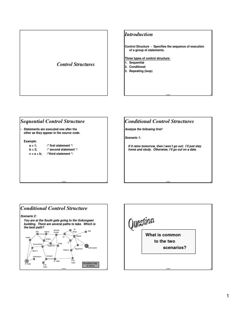 04 - Control Structures | PDF | Control Flow | Computer Programming