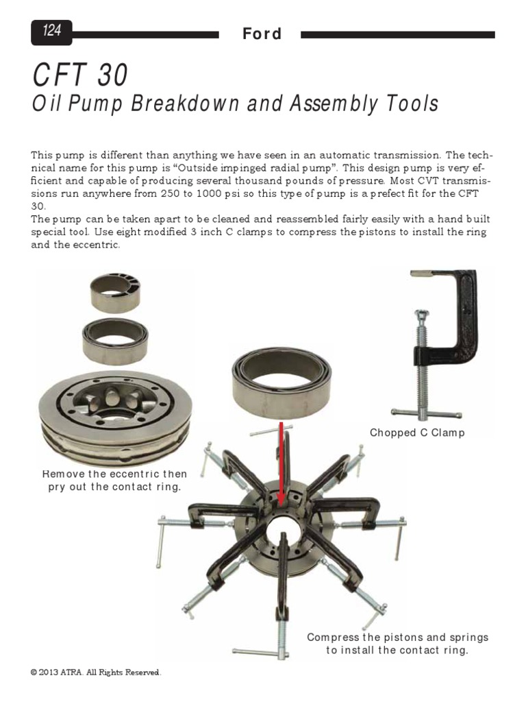 CFT30 Assembling Pump | PDF