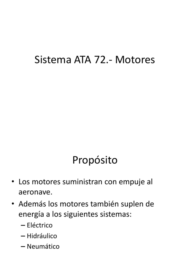 Sistema ATA 72 | PDF | Compresor de gas | Gases