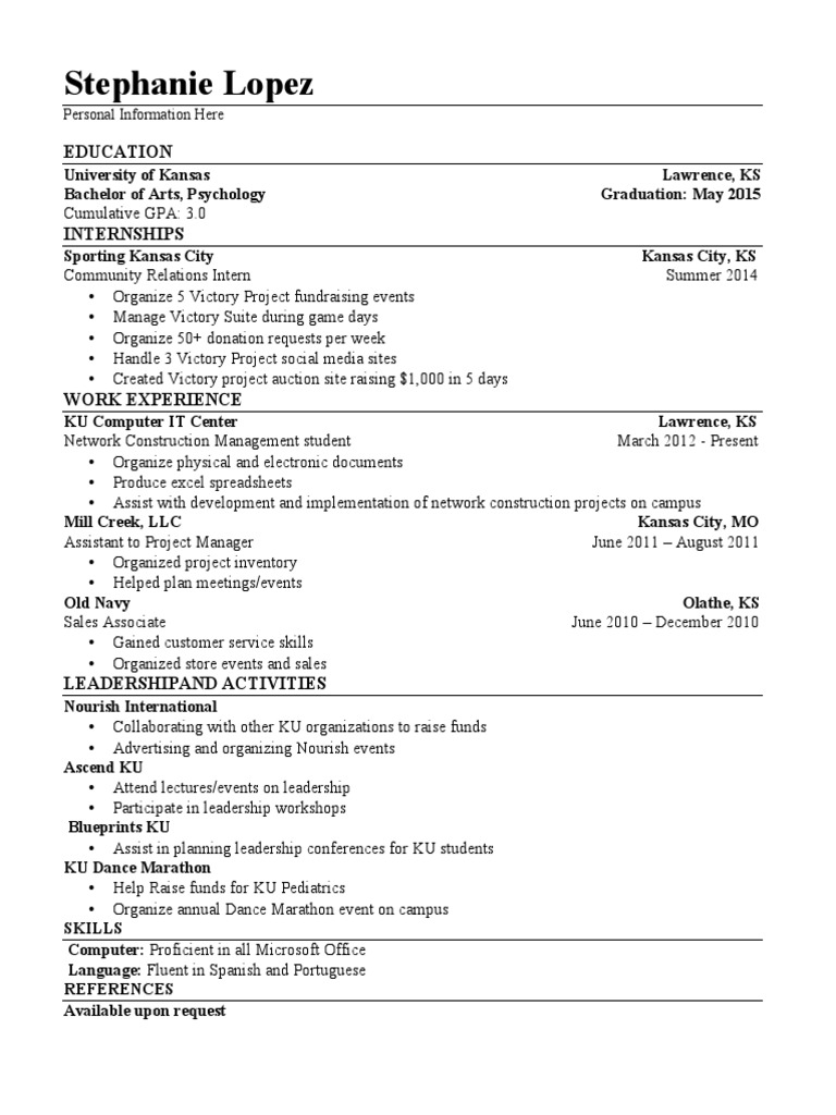 Updated Revised Resume | PDF