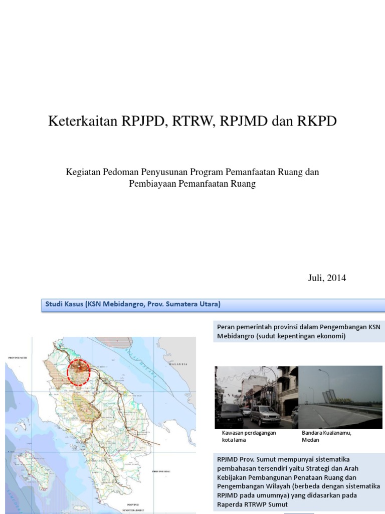 Keterkaitan RPJPD, RTRW, RPJMD Dan RKPD | PDF