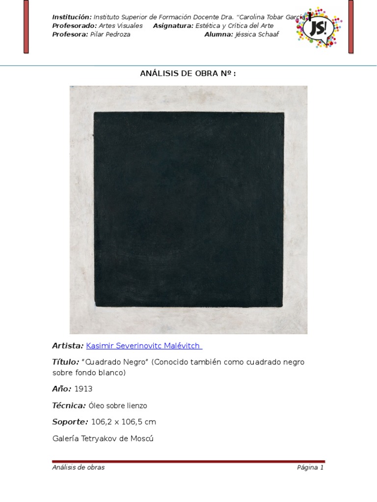Cuadrado Negro | PDF | Maestros | Cognición