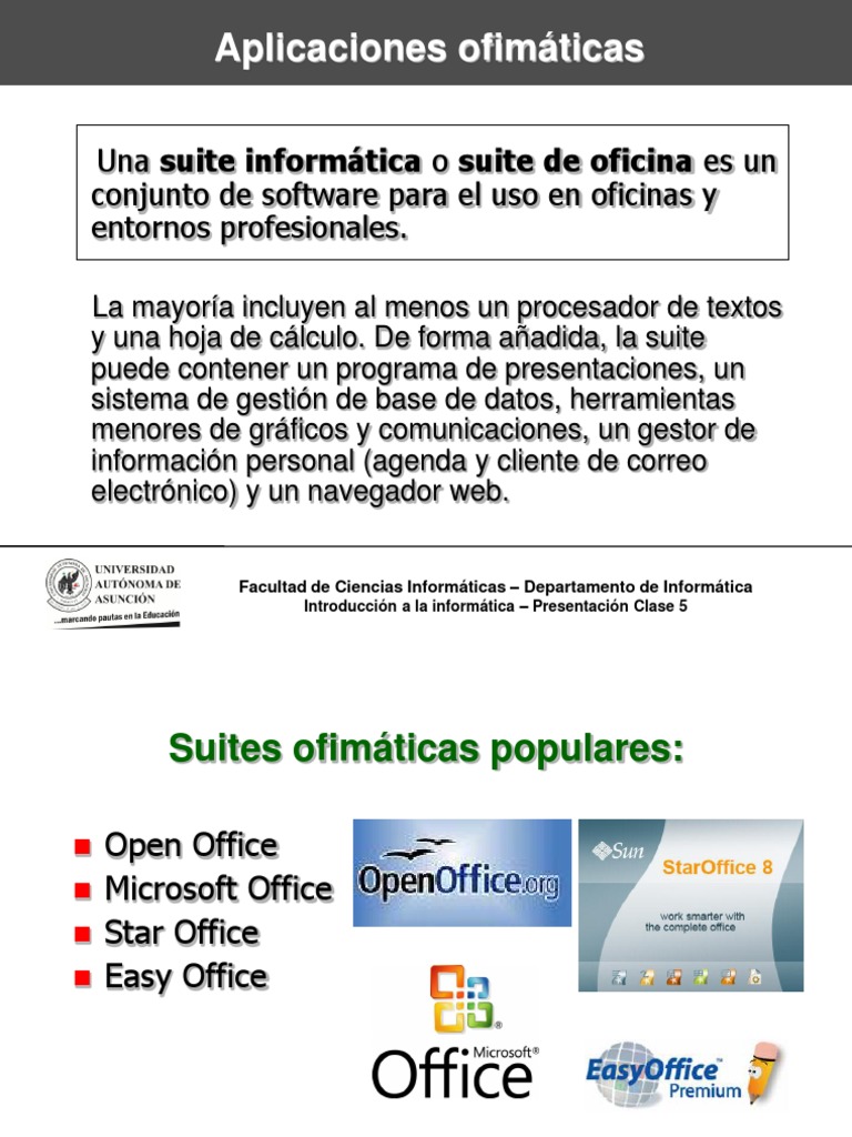 Capítulo 5 Aplicaciones Ofimaticas UAA2 | PDF | Hoja de cálculo | Microsoft Office
