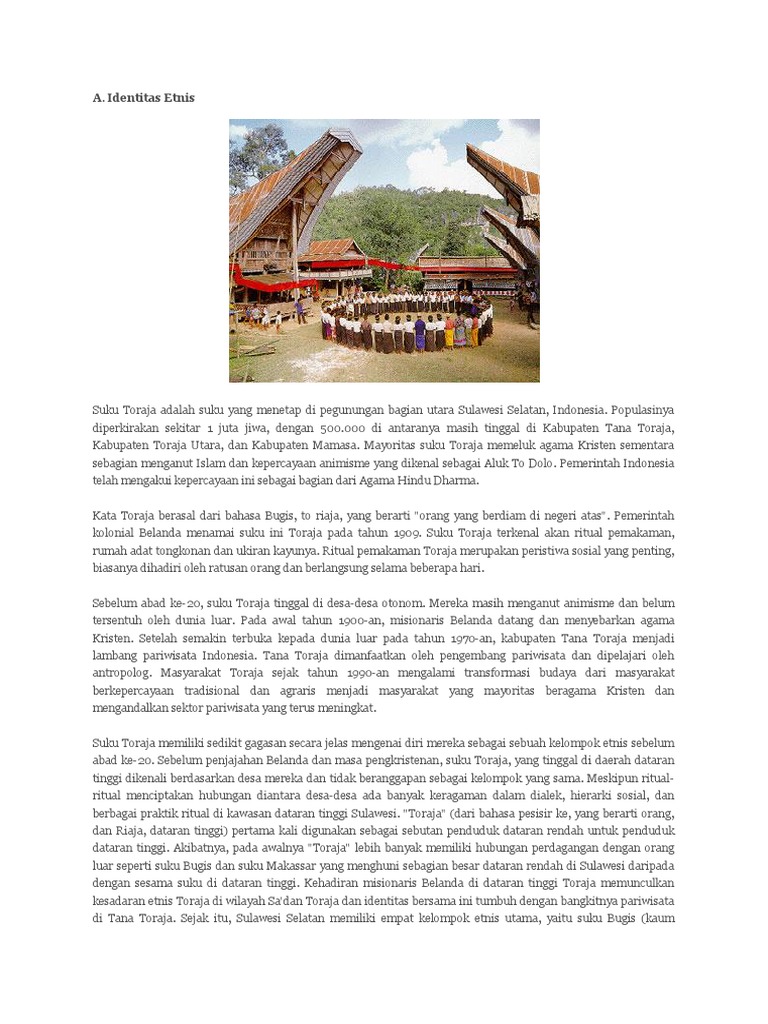 Toraja | PDF | Perjalanan