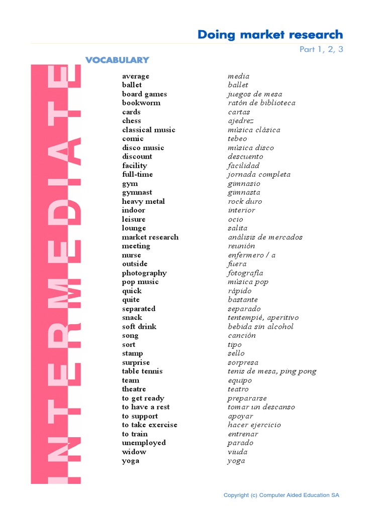 English Block 7 Learning Materials 01-02-03 | PDF
