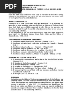 School of Discipleship Manual | PDF | Jesus | Samuel