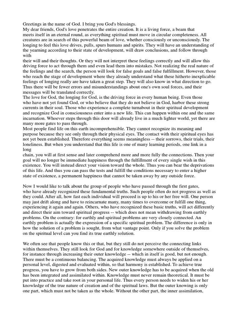 E002 - Pathwork Guide Lecture No.2 by Eva Broch Pierrakos | PDF ...