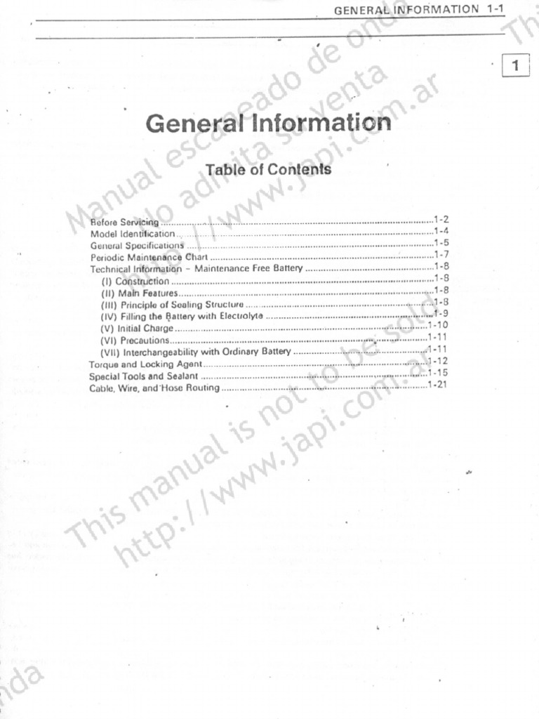 01 General Information | PDF