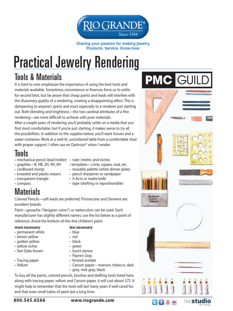 Practical Jewelry Rendering | PDF | Rendering (Computer Graphics) | Drawing