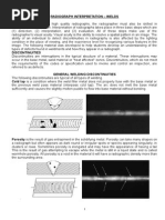 RT Film Interpretation | PDF | Welding | Construction