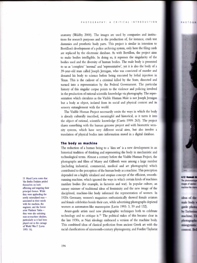 Photography A Critical Introduction | PDF | Photo Manipulation | Science