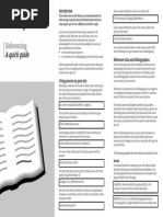 MMU Harvard Referencing Quick Guide: Terminology | PDF | Citation ...