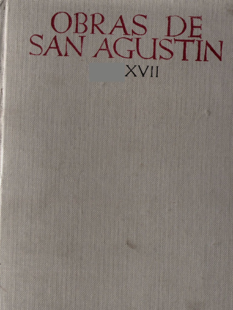 Agustin 17 La Ciudad de Dios 02 Moran OCR | PDF