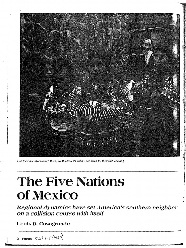 Five Nations of Mexico | PDF | New Spain | Mexico