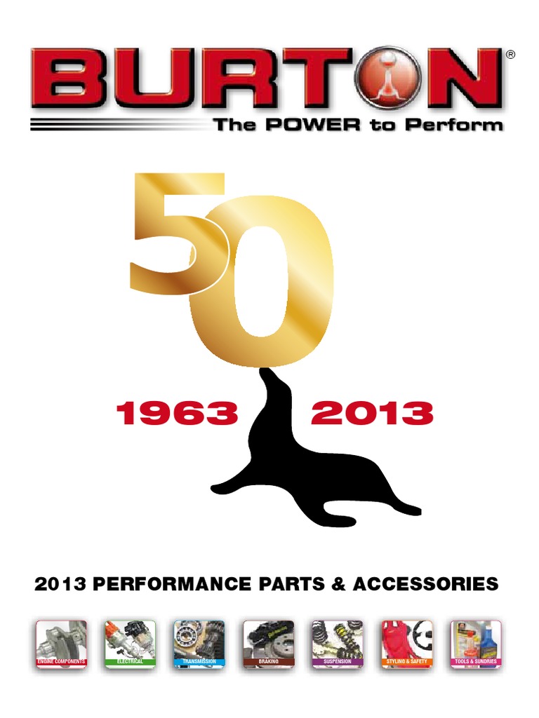 Burton Catalogue 2013 Ecat | PDF | Cylinder (Engine) | Internal ...