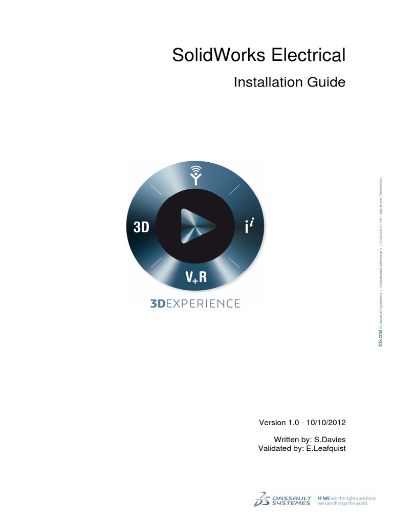 SolidWorks Electrical Installing | Download Free PDF | Microsoft Sql Server | Installation ...