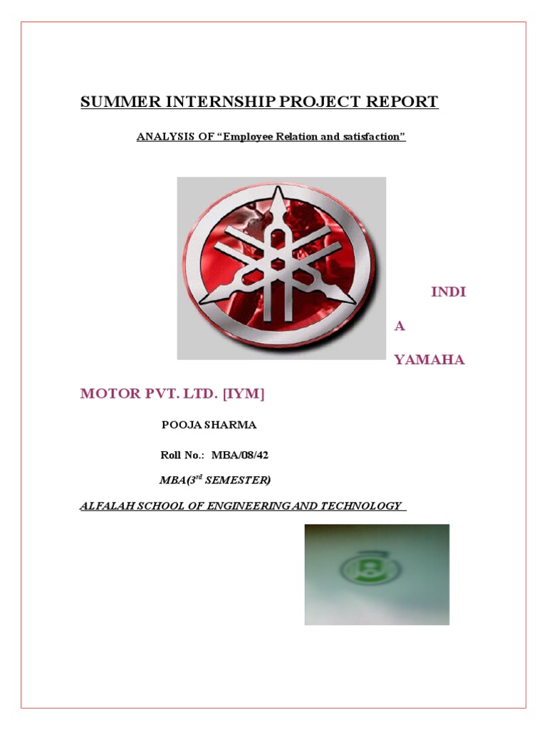 Employee Satisfaction at Yamaha | PDF | Employee Retention | Employment