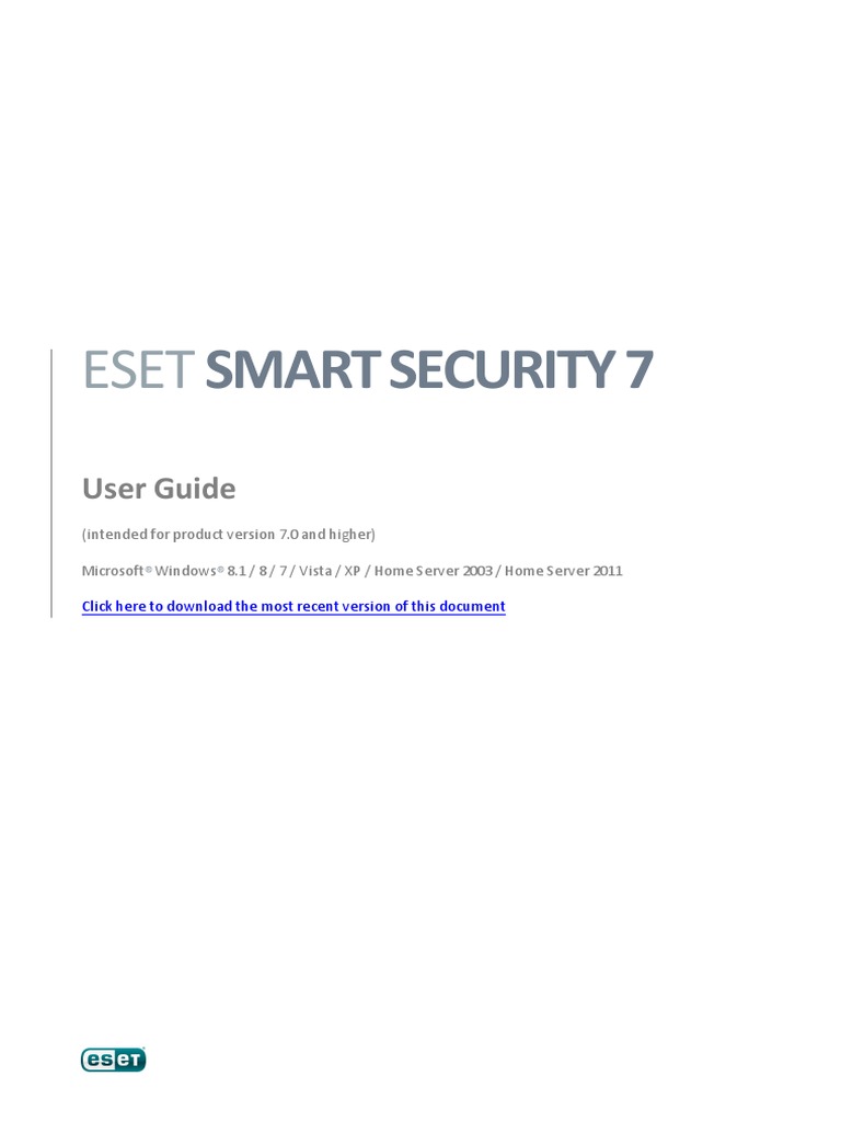 Eset Ess 7 Userguide Enu | PDF | Malware | Computer Virus