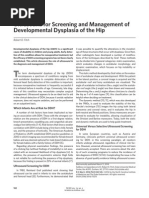Graf Classification of Hip Dysplasia | PDF