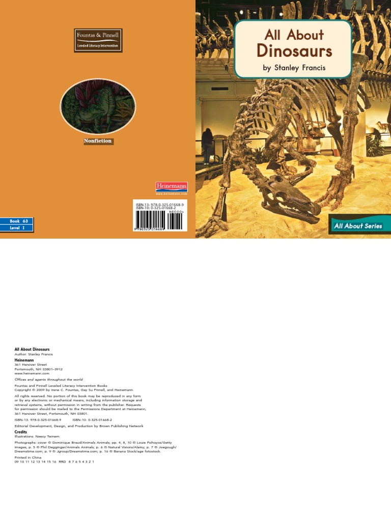 All About Dinosaurs | PDF | Nature