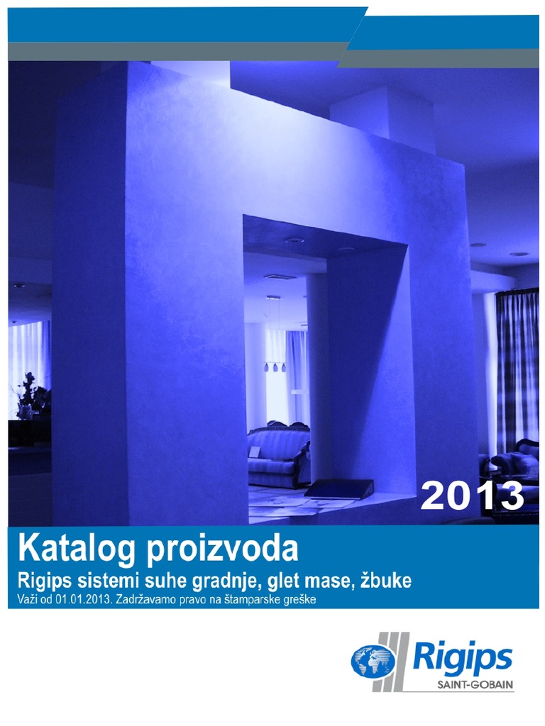 Rigips Katalog Bih 2013 | PDF