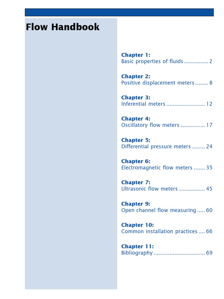 Flow Handbook | PDF | Shear Stress | Viscosity