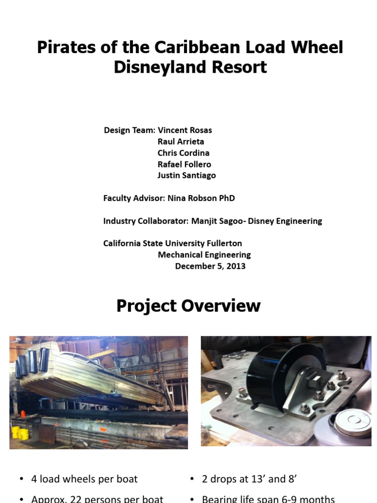 Pirates of The Caribbean Imagineering | PDF | Bearing (Mechanical ...