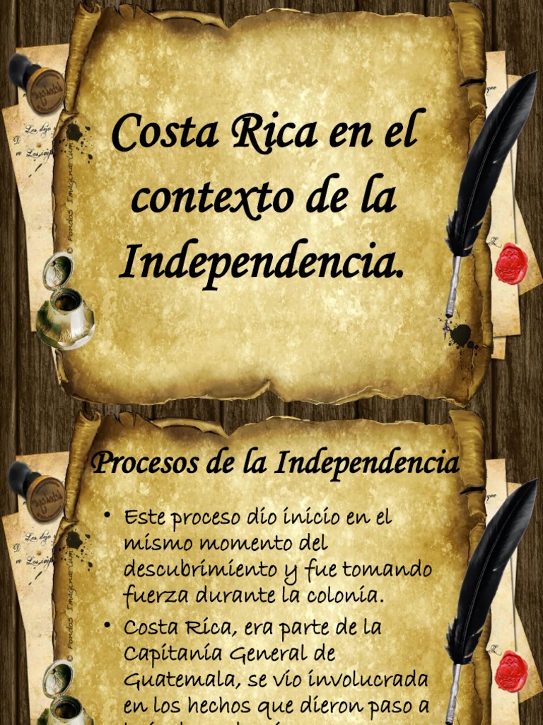 Costa Rica en El Contexto de La Independencia | PDF | Costa Rica | Napoleón