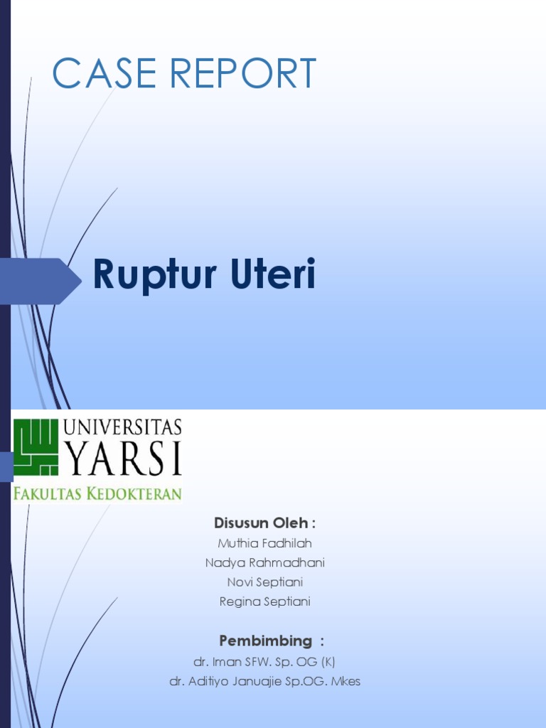 CASE REPORT Koas Obgyn Soreang | PDF | Kesehatan Holistik | Agama & Spiritualitas