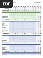 Rich Dad Financial Statement Template | PDF | Expense | Loans