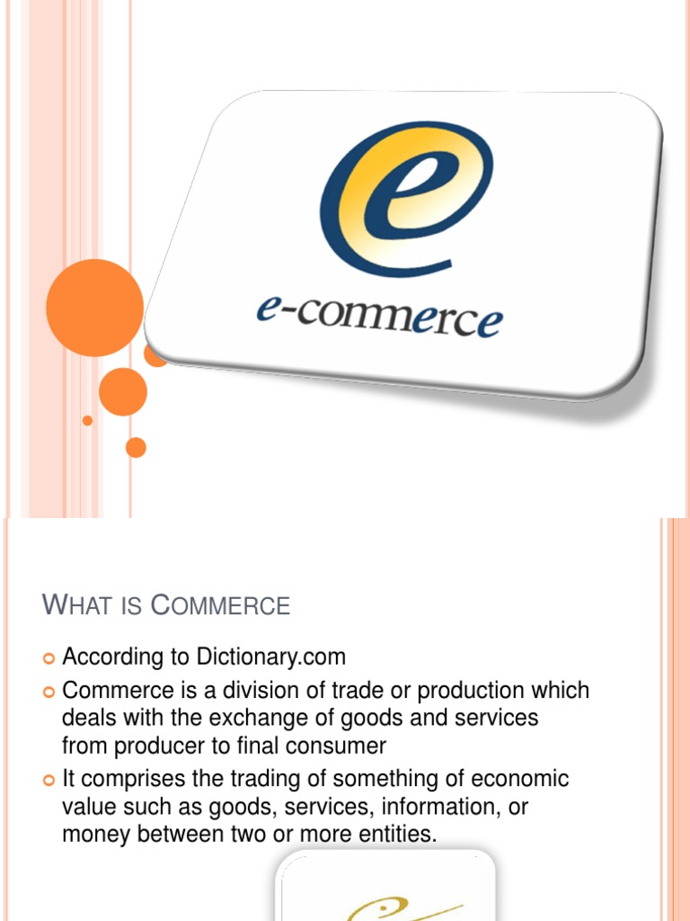 E Commerce | PDF | E Commerce | Retail